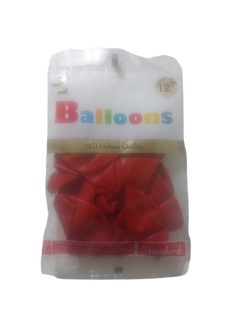 Buy 12-Inch Red Helium Balloons (10 Pack) | Busy Dollar Store